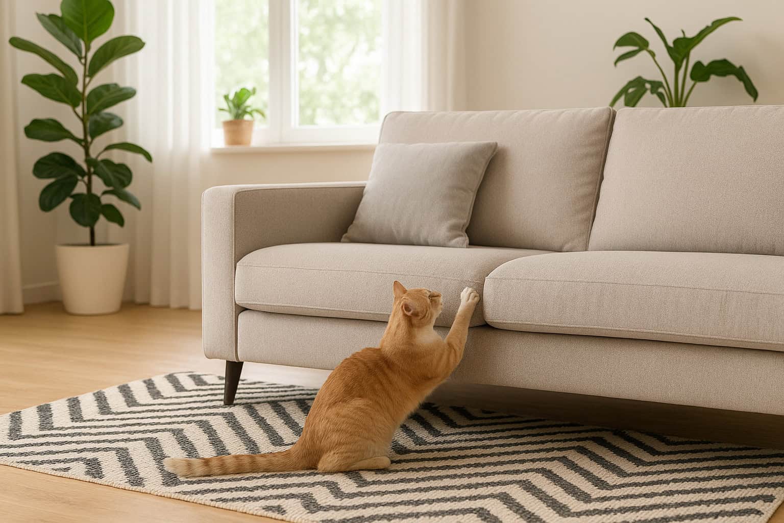 Waarom je kat aan meubels krabt (en wat je eraan kunt doen) - Tommie ...